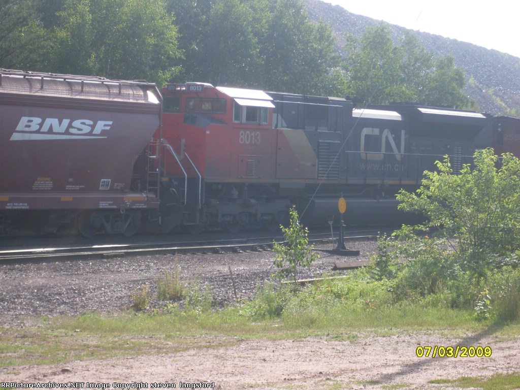 CN Switching Partridge Yard